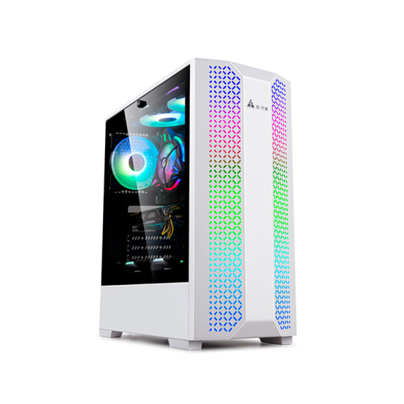 Golden Field 7689W-White ATX Gaming Casing | Tech Village